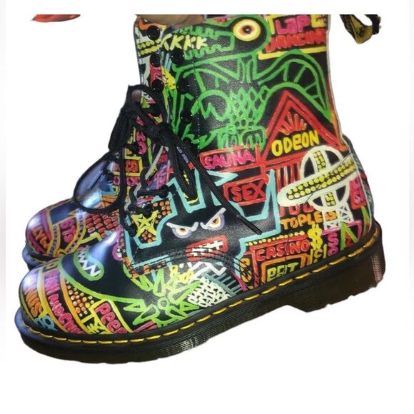 Dr. Martens | Shoes | Drmartens Pascal Mark Wigan Kaboom Art Psych ...